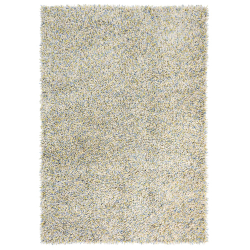 Yellow Young Hand-Tufted Pure New Wool Shag Rug | Temple & Webster