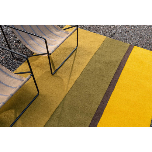 Yellow & Green Habitat Festival Outdoor Rug | Temple & Webster