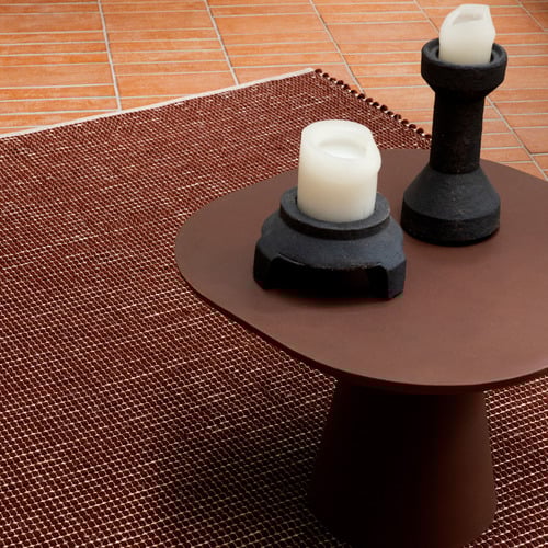 Brick Frame Hand-Woven Wool & Jute Rug | Temple & Webster