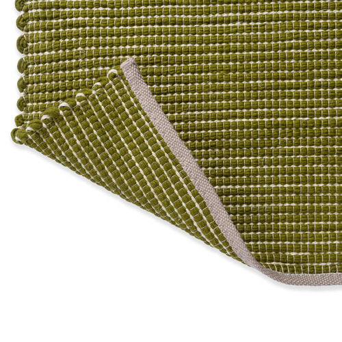 Leaf Frame Hand-Woven Wool & Jute Rug | Temple & Webster