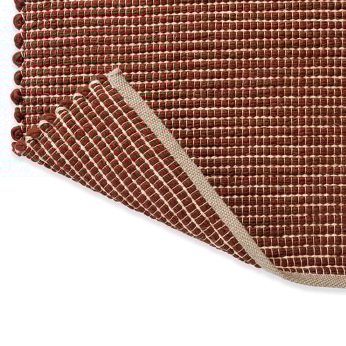 Brick Frame Hand-Woven Wool & Jute Rug | Temple & Webster