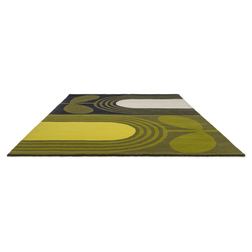 Striped Tulip Hand-Tufted Pure New Wool Rug | Temple & Webster
