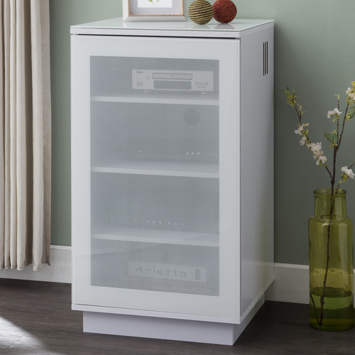 Monument Furniture IR-Friendly Enclosed Hi-Fi Glass-Top Rack | Temple ...