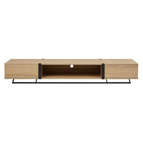 Monument Furniture Athena 2 Drawer TV Unit | Temple & Webster