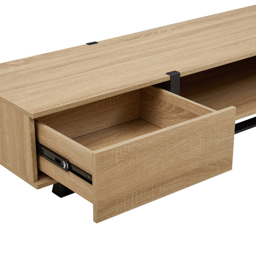 Monument Furniture Athena 2 Drawer TV Unit | Temple & Webster