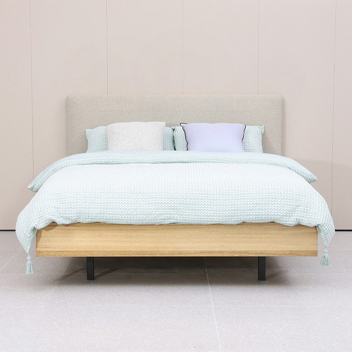 Ameera Blackwood Queen Bed Frame | Temple & Webster