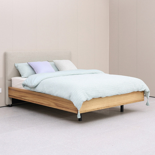 Ameera Blackwood Queen Bed Frame | Temple & Webster