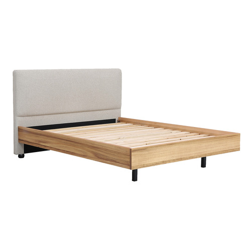 Ameera Blackwood Queen Bed Frame | Temple & Webster