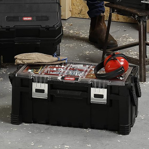 Hawk Tool Box with Lid Organiser | Temple & Webster