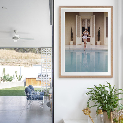 Alcove Studio Poolside Glamour III Printed Wall Art | Temple & Webster