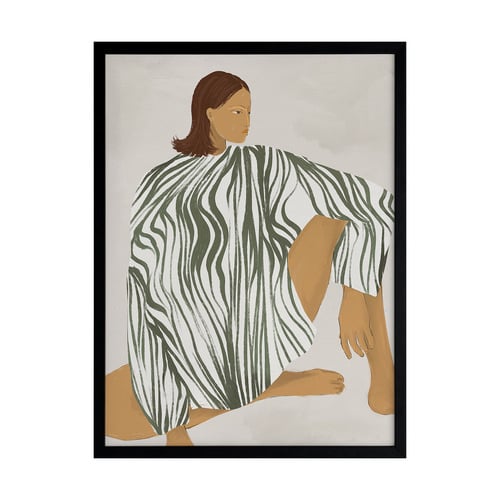 Alcove Studio Delilah Daring Printed Wall Art | Temple & Webster