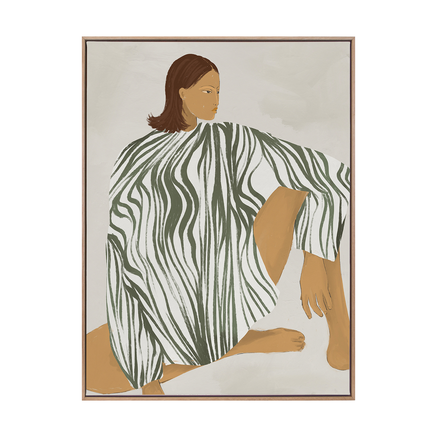 Alcove Studio Delilah Daring Printed Wall Art | Temple & Webster