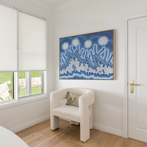 Blue Spiritual Connection Printed Wall Art | Temple & Webster