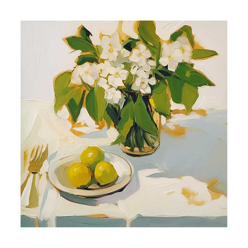 Alcove Studio Summer's Scent Canvas Wall Art | Temple & Webster