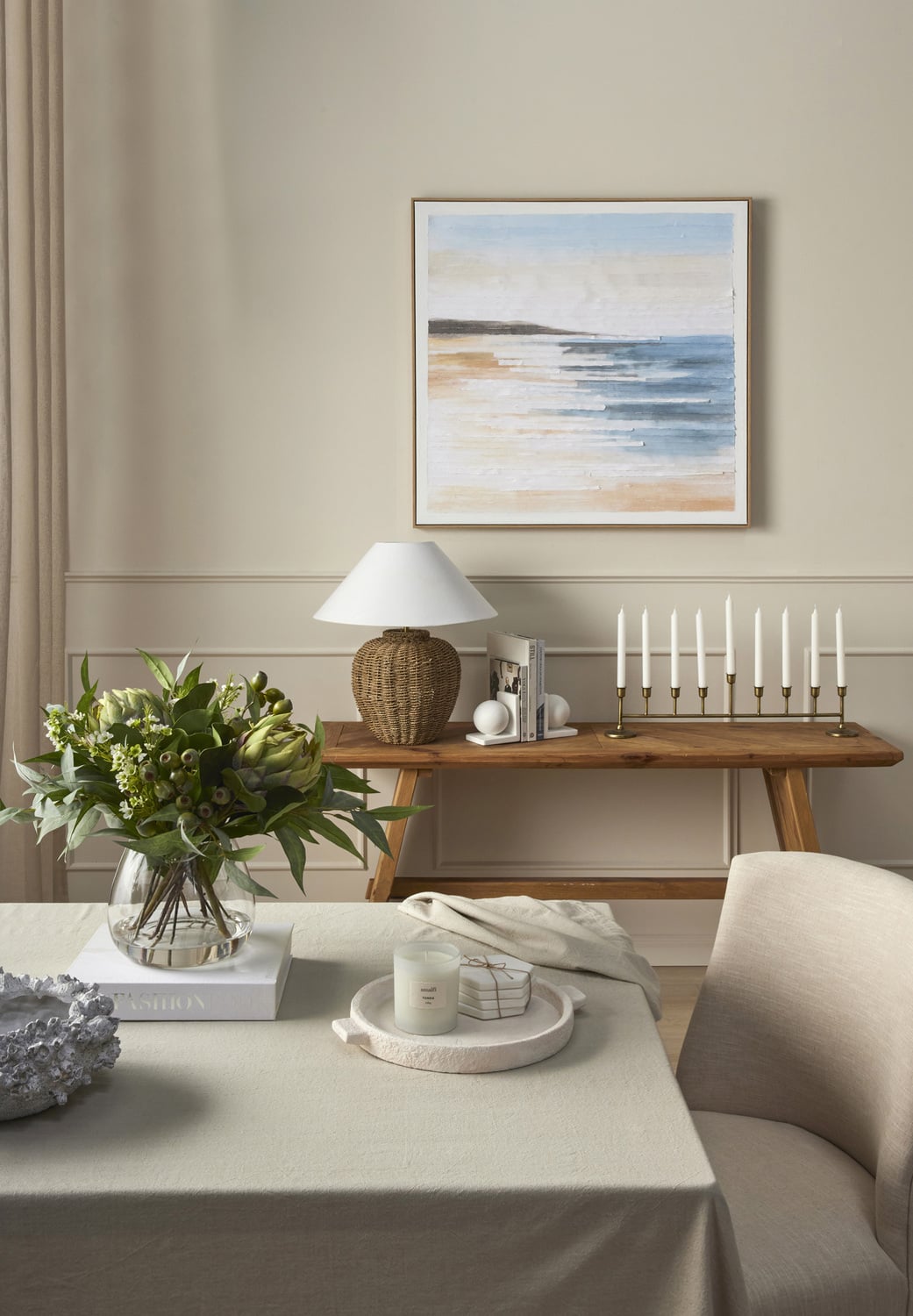 The Home Collective Divya Cement Bookends | Temple & Webster