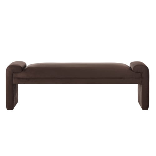 The Home Collective Kazimir Upholstered Ottoman Bench | Temple & Webster