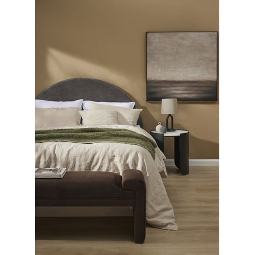 The Home Collective Kazimir Upholstered Ottoman Bench | Temple & Webster