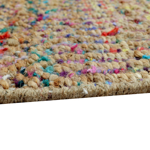 Natural Chunky Hand-Woven Jute Rug | Temple & Webster