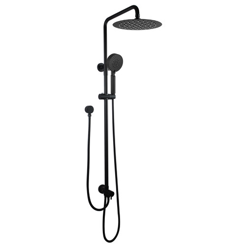 Expert Homewares Finn Round Thin Twin Rail Shower | Temple & Webster