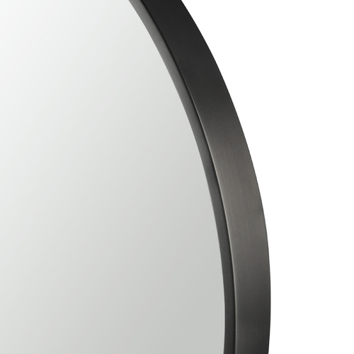 Prague Stainless Steel Wall Mirror | Temple & Webster