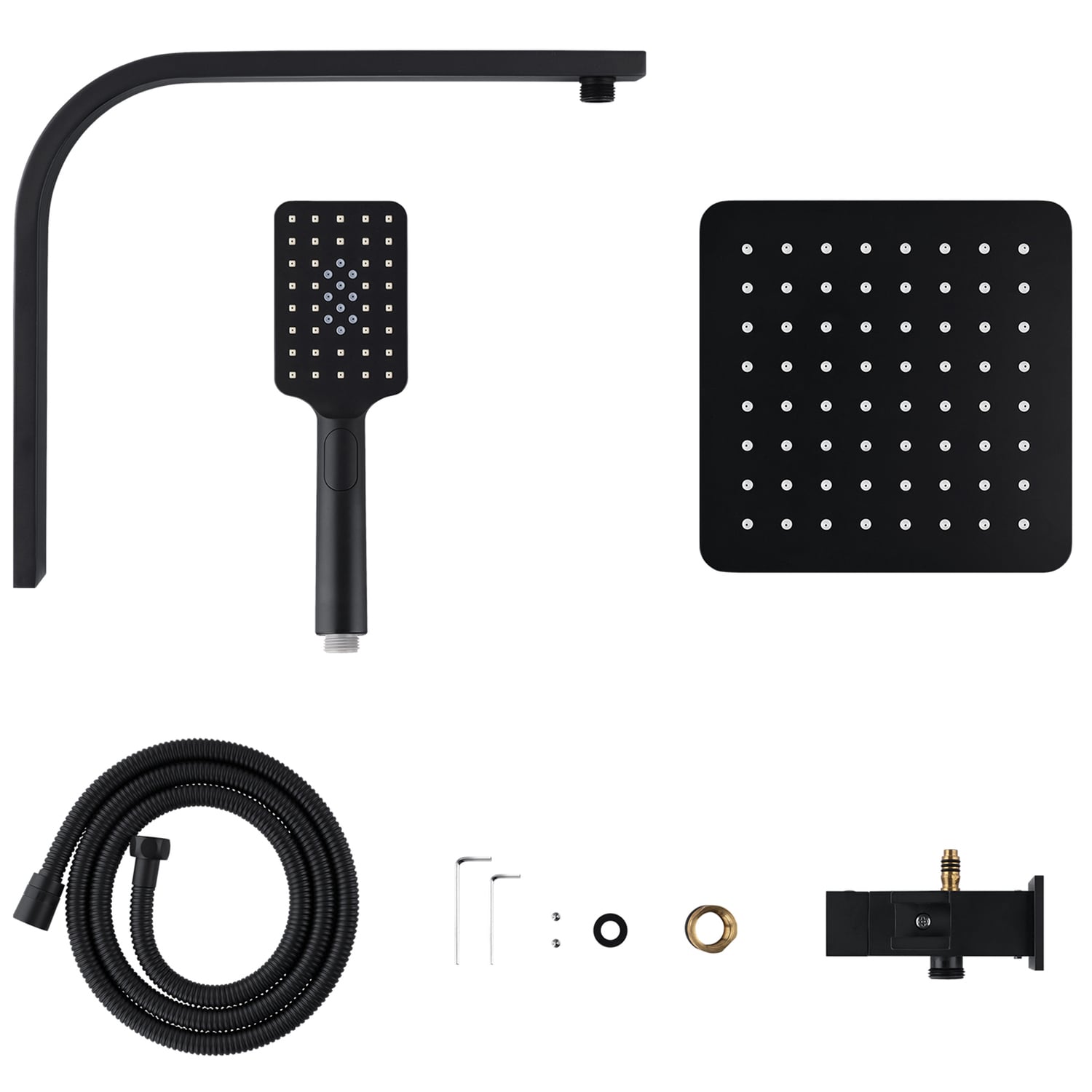 Expert Homewares Finn Short Twin Shower | Temple & Webster