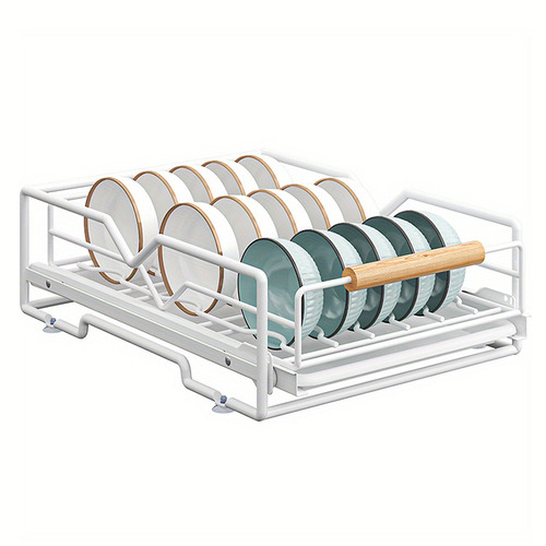 White Grayson Steel Bowl Drying Rack | Temple & Webster