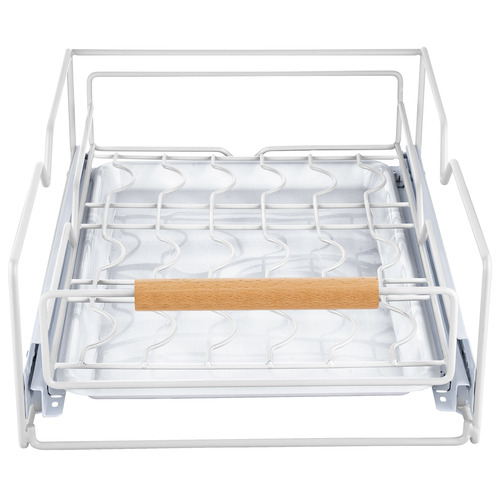 White Grayson Steel Bowl Drying Rack | Temple & Webster
