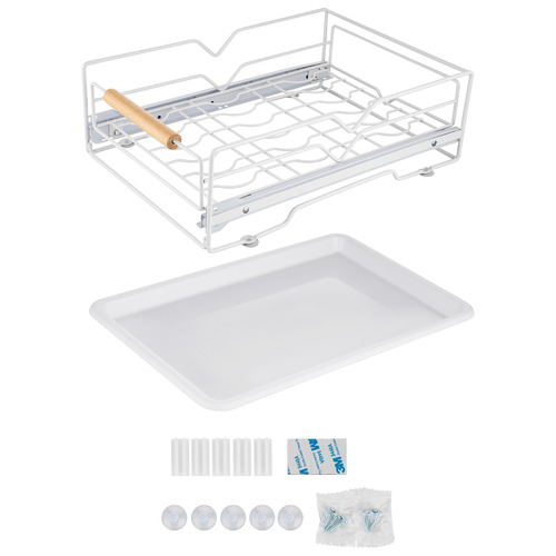 White Grayson Steel Bowl Drying Rack | Temple & Webster