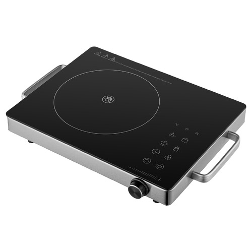 Expert Homewares Lino 30cm Black Single Zone Portable Ceramic Induction ...