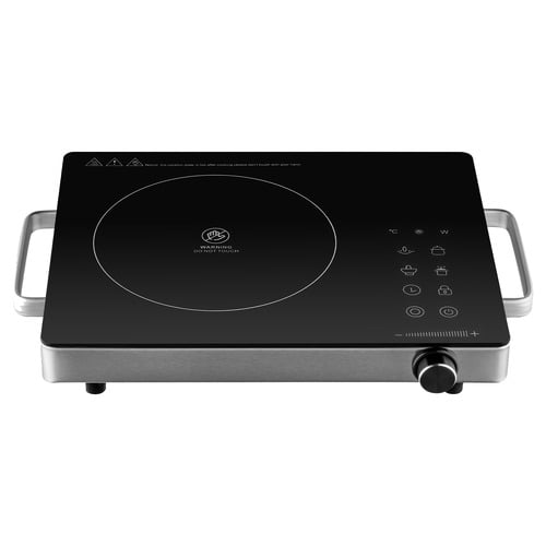 Expert Homewares Lino 30cm Black Single Zone Portable Ceramic Induction ...