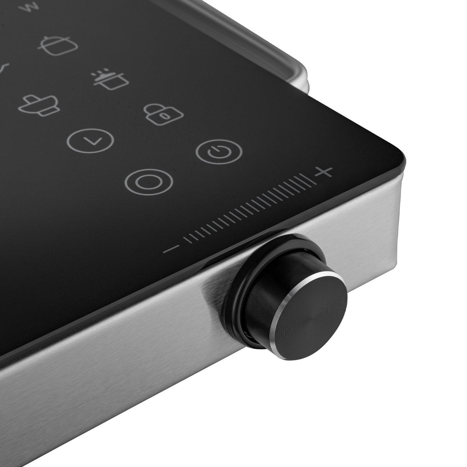 Expert Homewares Lino 30cm Black Single Zone Portable Ceramic Induction ...