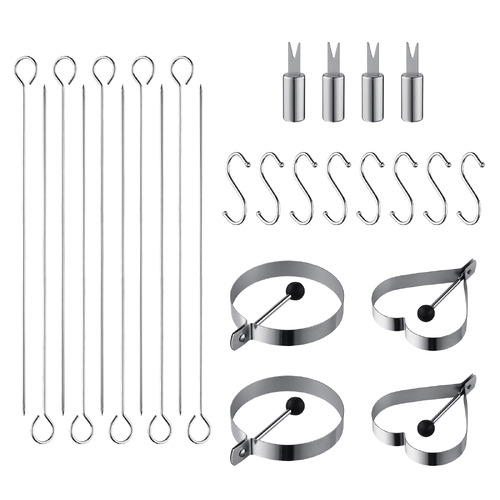 Expert Homewares 43 Piece Lester Stainless Steel BBQ Tool Set | Temple ...