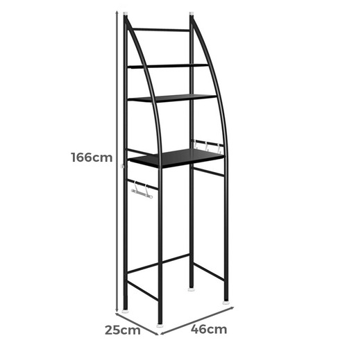 Expert Homewares 3 Tier Multi-Purpose Bathroom Storage Rack | Temple ...