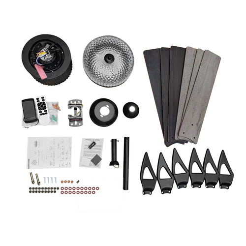 Murray AC Ceiling Fan with LED | Temple & Webster