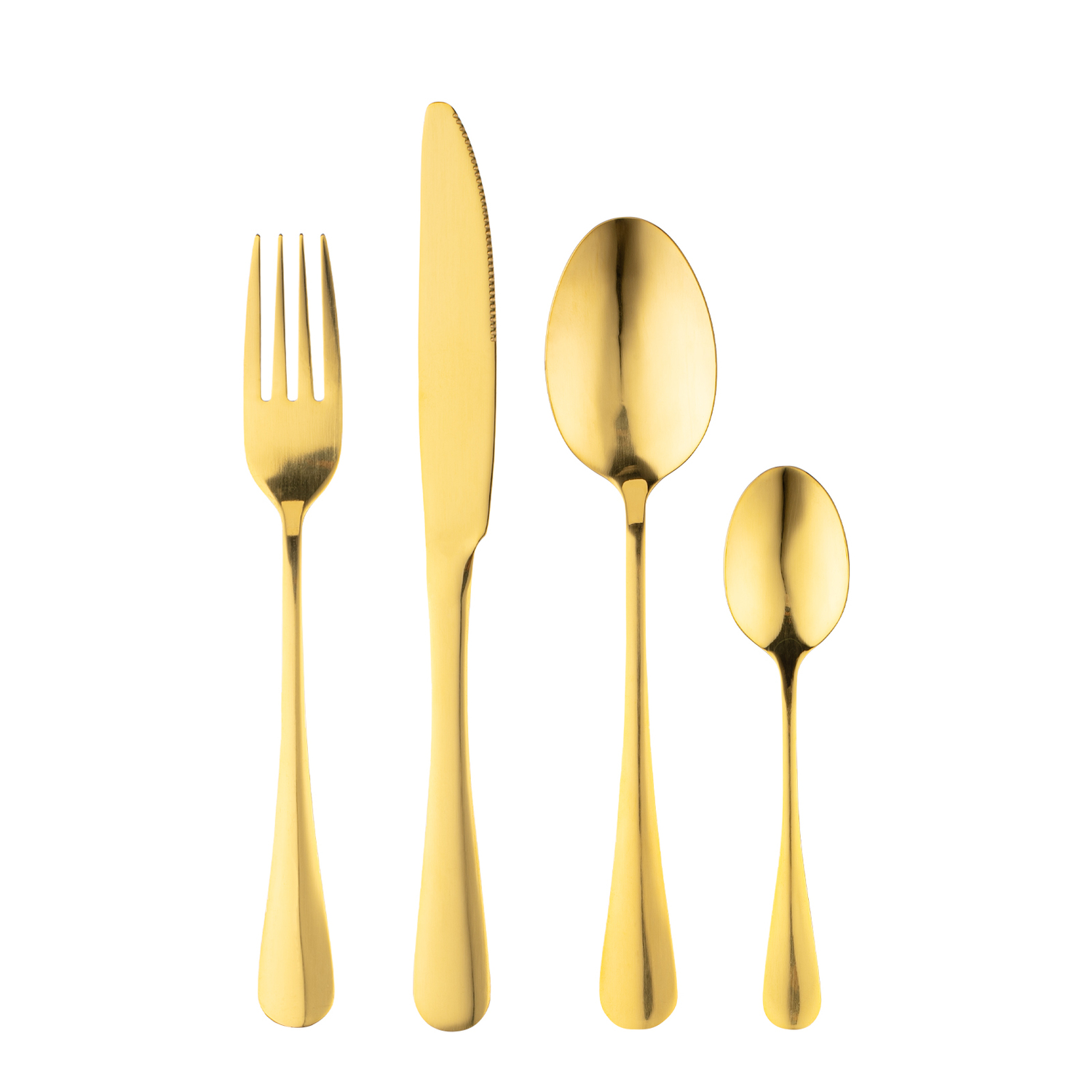 Expert Homewares 24 Piece Stainless Steel Cutlery Set | Temple & Webster