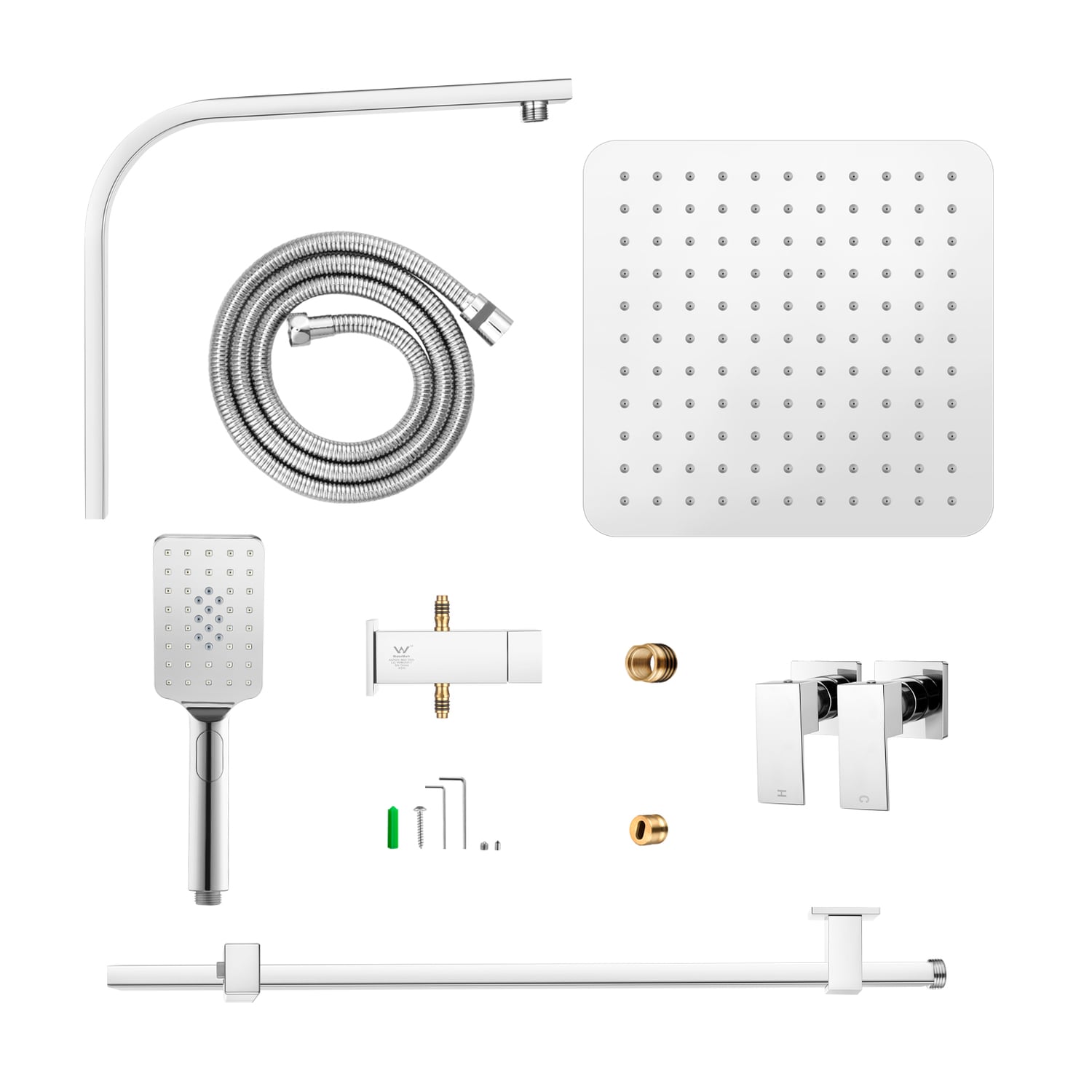 Kaufman Twin Shower Tap Set | Temple & Webster