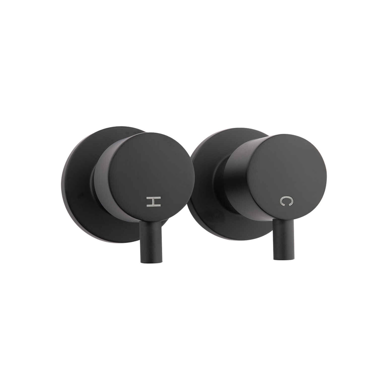 Suri Short Twin Shower Tap Set | Temple & Webster