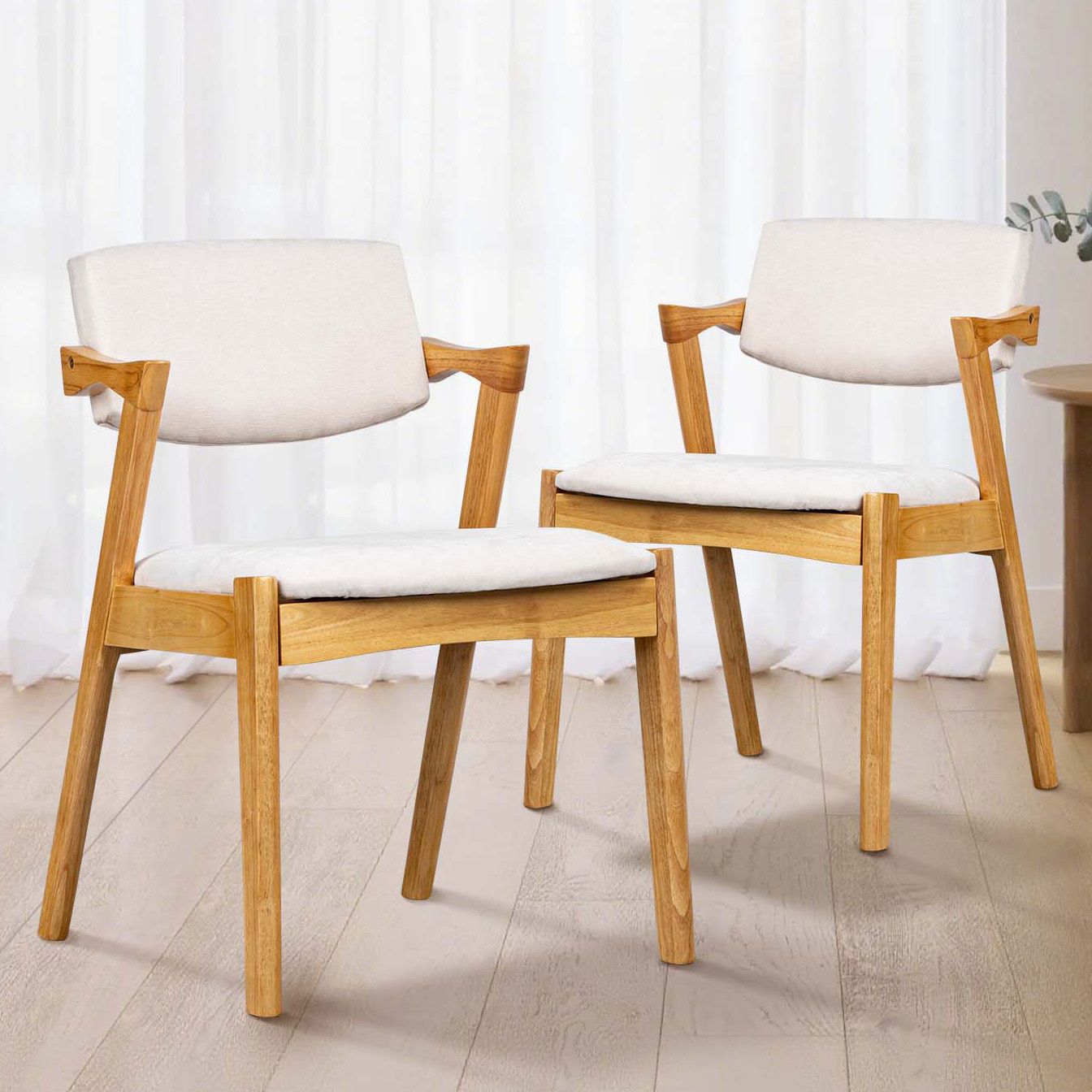 Expert Homewares Kai Kristiansen 42 Replica Velvet Dining Chairs ...