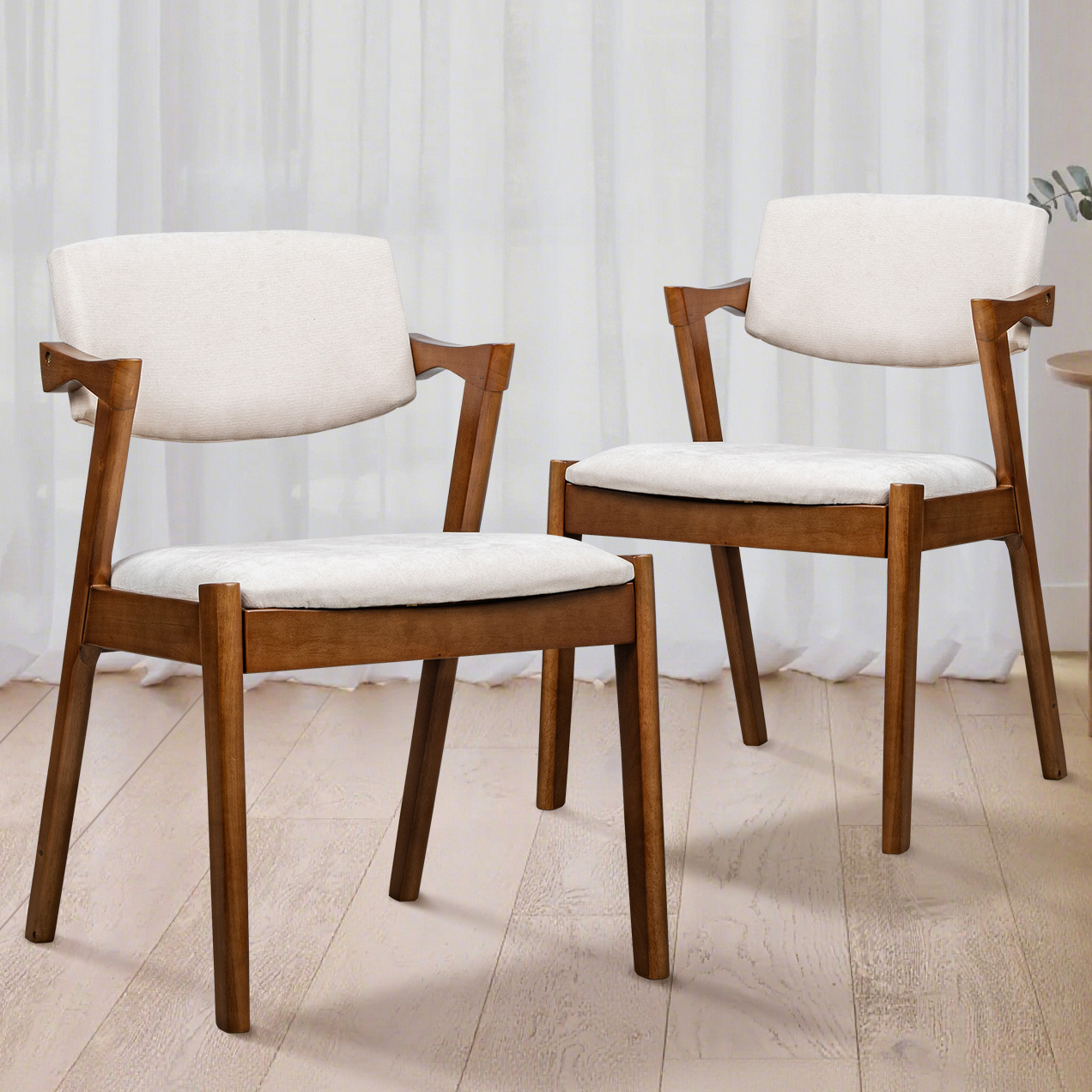 Expert Homewares Kai Kristiansen 42 Replica Velvet Dining Chairs ...