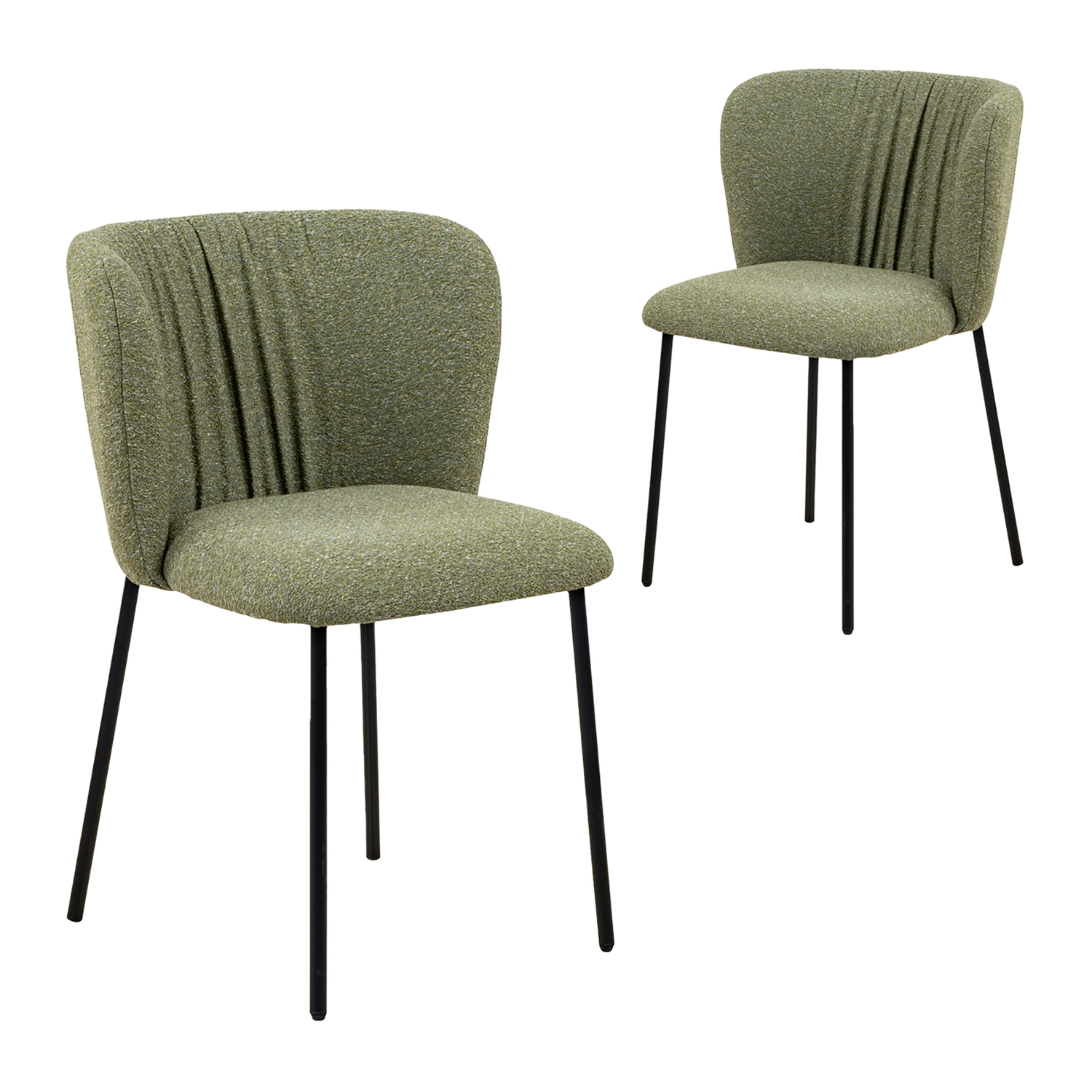 Monty Boucle Dining Chairs | Temple & Webster