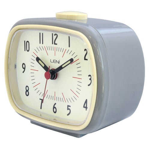 Leni 9cm Leni Retro Alarm Clock | Temple & Webster