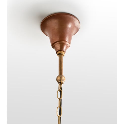 Lunescent_Lighting Copper Deksel Pendant Light | Temple & Webster