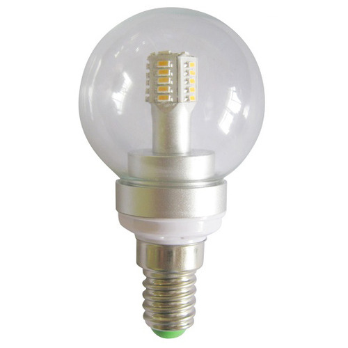 Clear Round 4W LED Bulb | Temple & Webster