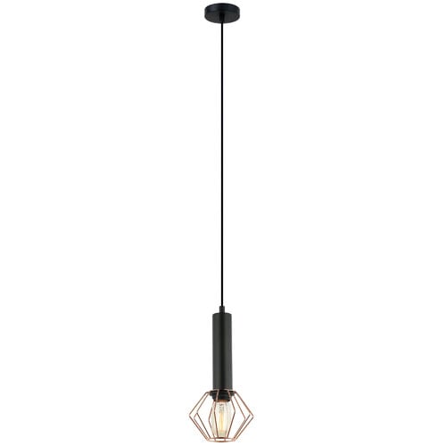 Matte Black Corazon Diamond Pendant Light | Temple & Webster