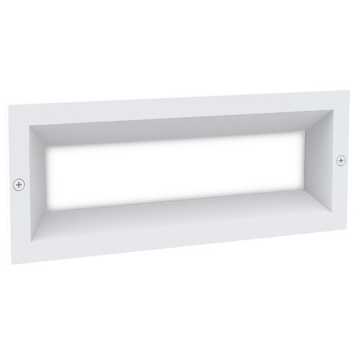 Frosted Recessed 13W LED Outdoor Wall Light | Temple & Webster
