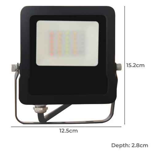 Black LED Flood Light | Temple & Webster