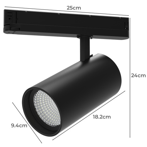 4 Wire 3 Circuit 30W LED Tracklight | Temple & Webster