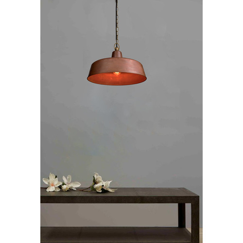 CLA Lighting Copper Deksel Pendant Light | Temple & Webster
