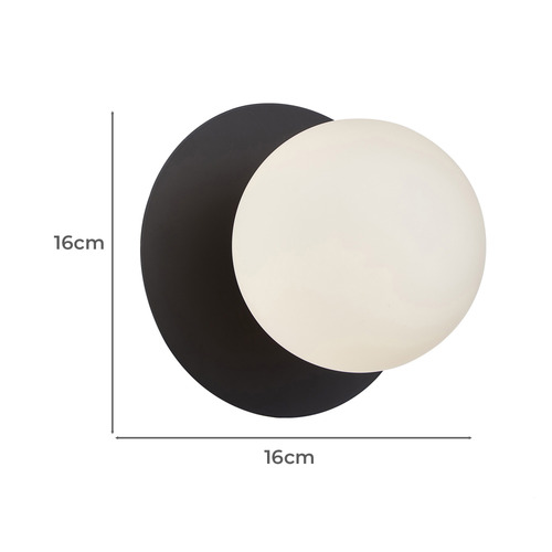 Lunescent_Lighting Yates Metal Wall Scone | Temple & Webster