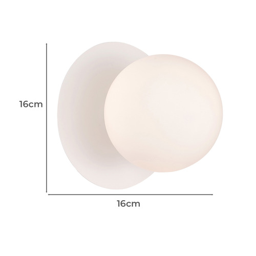 Lunescent_Lighting Yates Metal Wall Scone | Temple & Webster